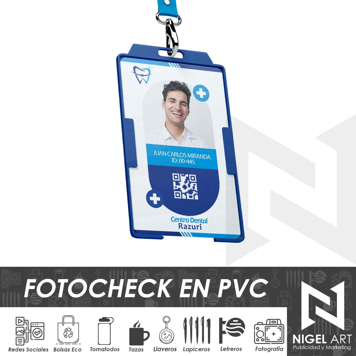 Fotocheck de PVC para Empresas en Trujillo 🚀